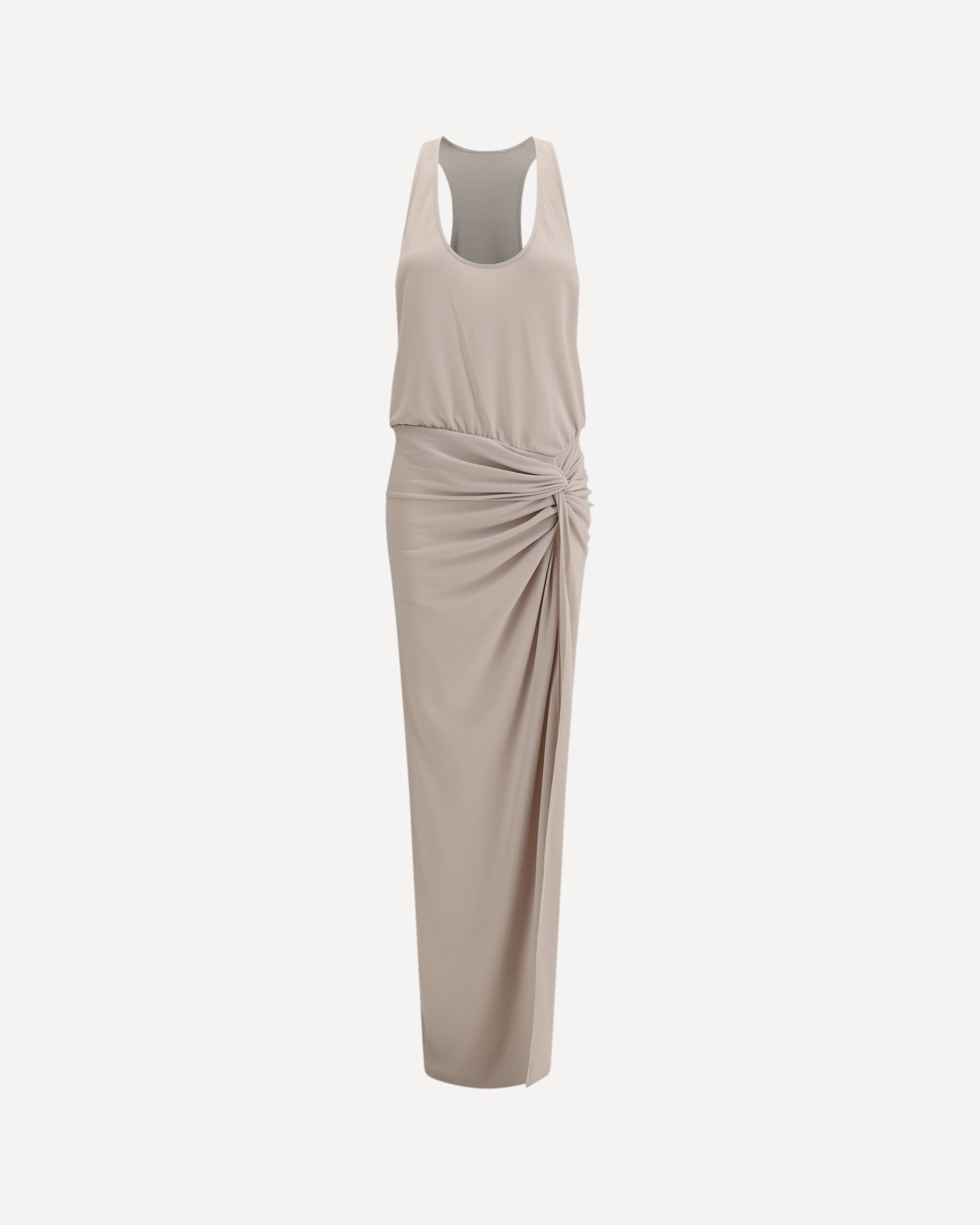 THE ANDAMANE Juno maxi Dress GREY | Base Blu