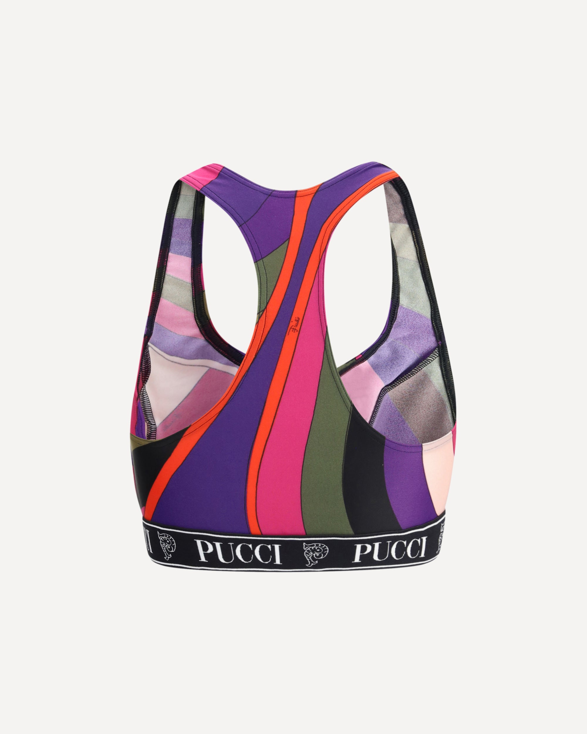 PUCCI Sports Bra in Lycra MULTICOLOUR | Base Blu