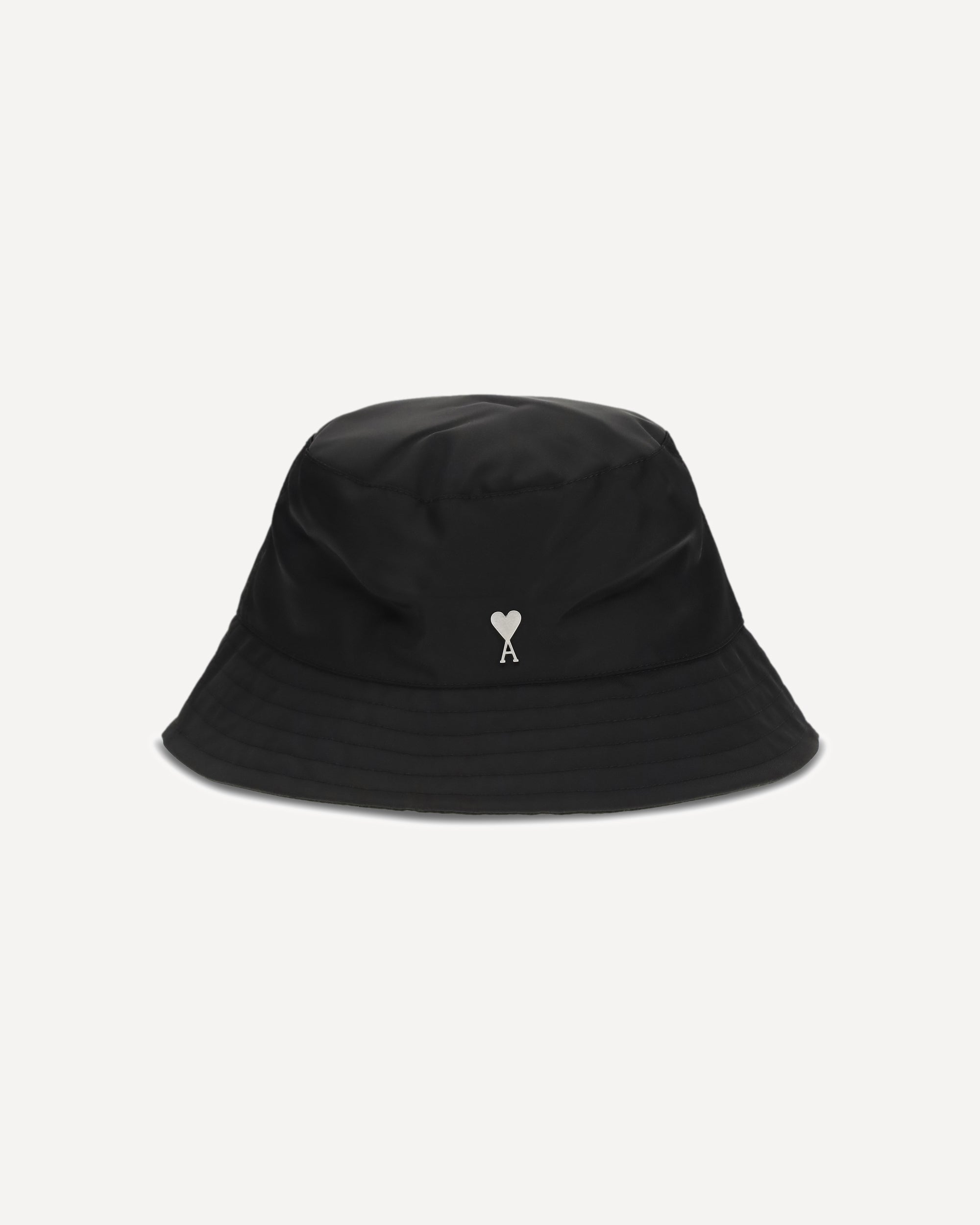 AMI PARIS Ami De Coeur Bucket Hat BLACK | Base Blu